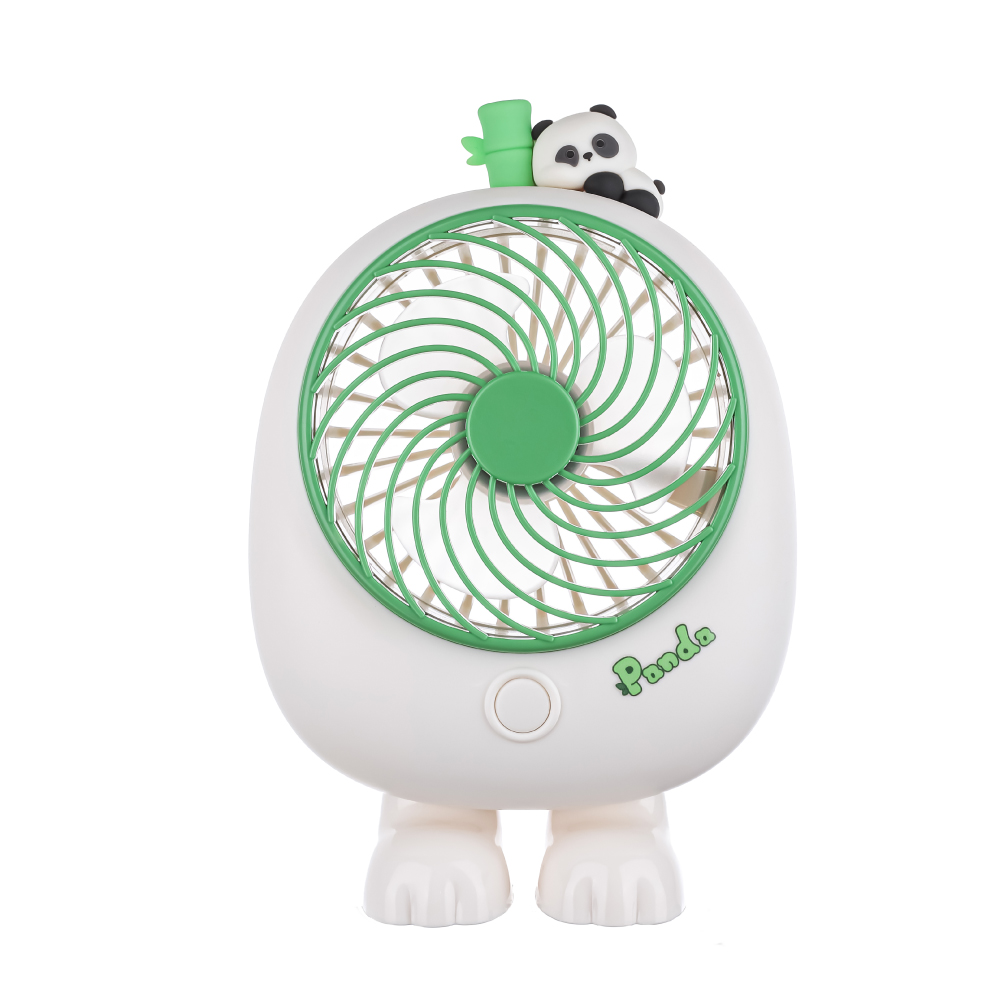 2024 New Launch Panda Series USB Rechargeable Table Fan With Panda ...